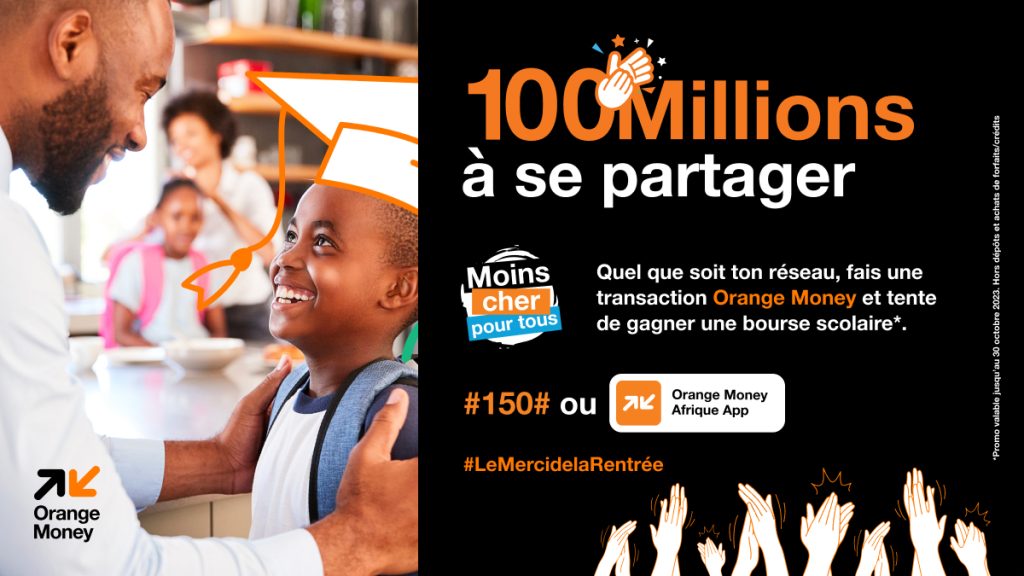 Orange Money offre 100 millions en bourses scolaires pour vaincre le ...