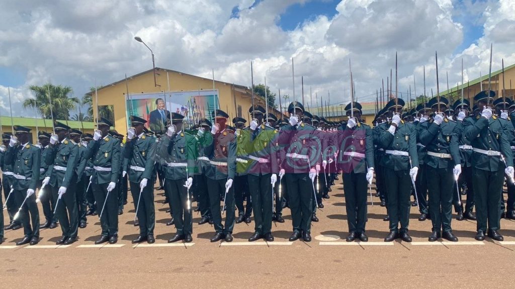 Cameroun : baptême des élèves-officiers de la 39è promotion de l’Emia ...